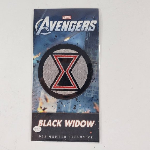 Disney | Accents | D23 Members Exclusive Avengers Patch Black Widow | Poshmark